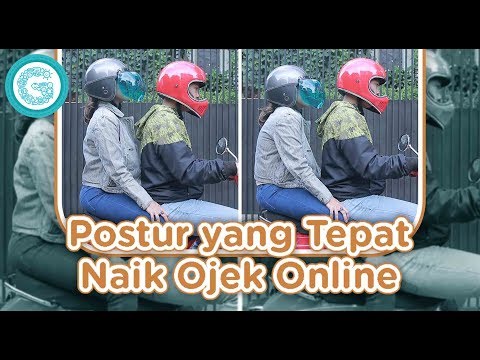 Sering Naik Ojek Online? Perhatikan Postur Tubuh Ini - Adianti Reksoprodjo