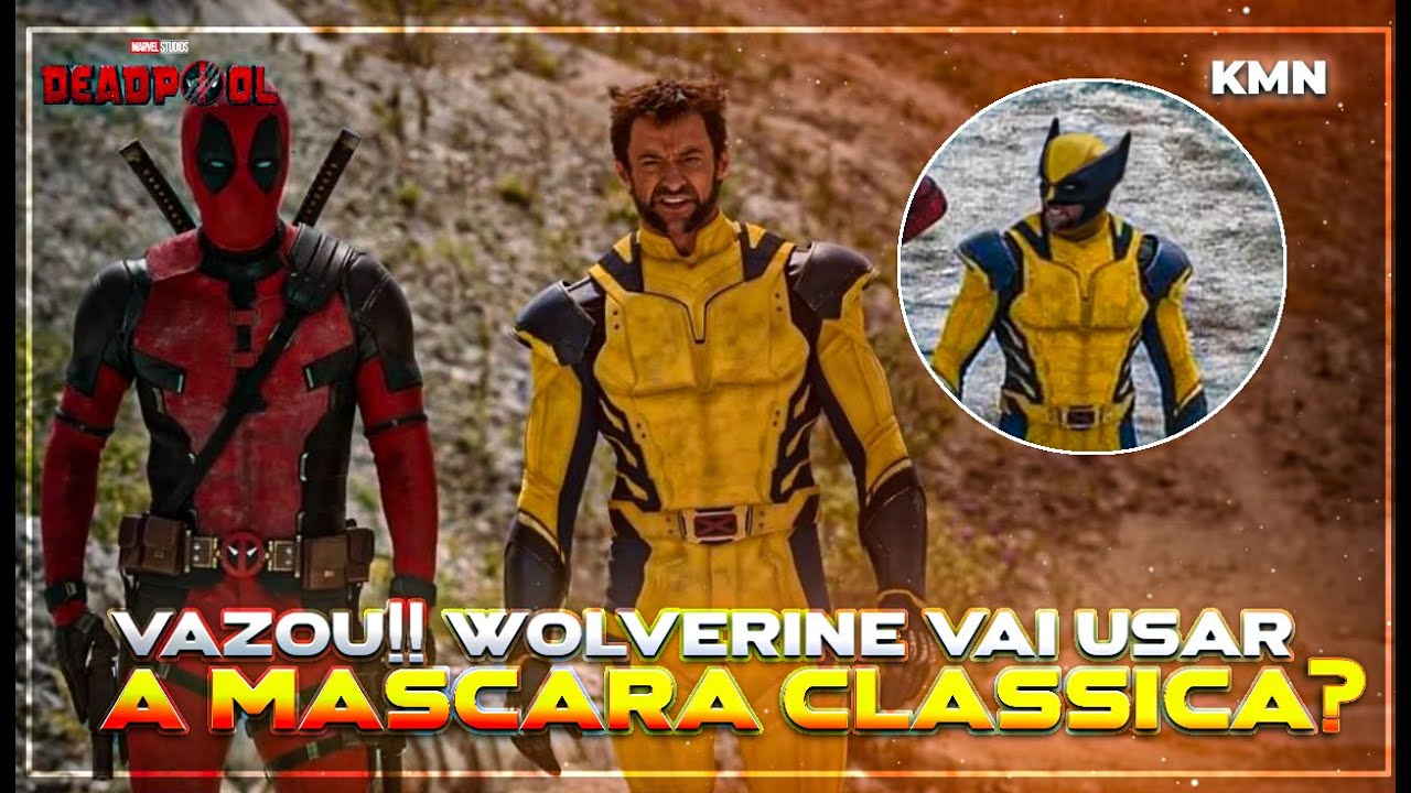 VAZOU! WOLVERINE APARECEU DE MASCARA PELA PRIMEIRA VEZ EM FOTOS DE ...