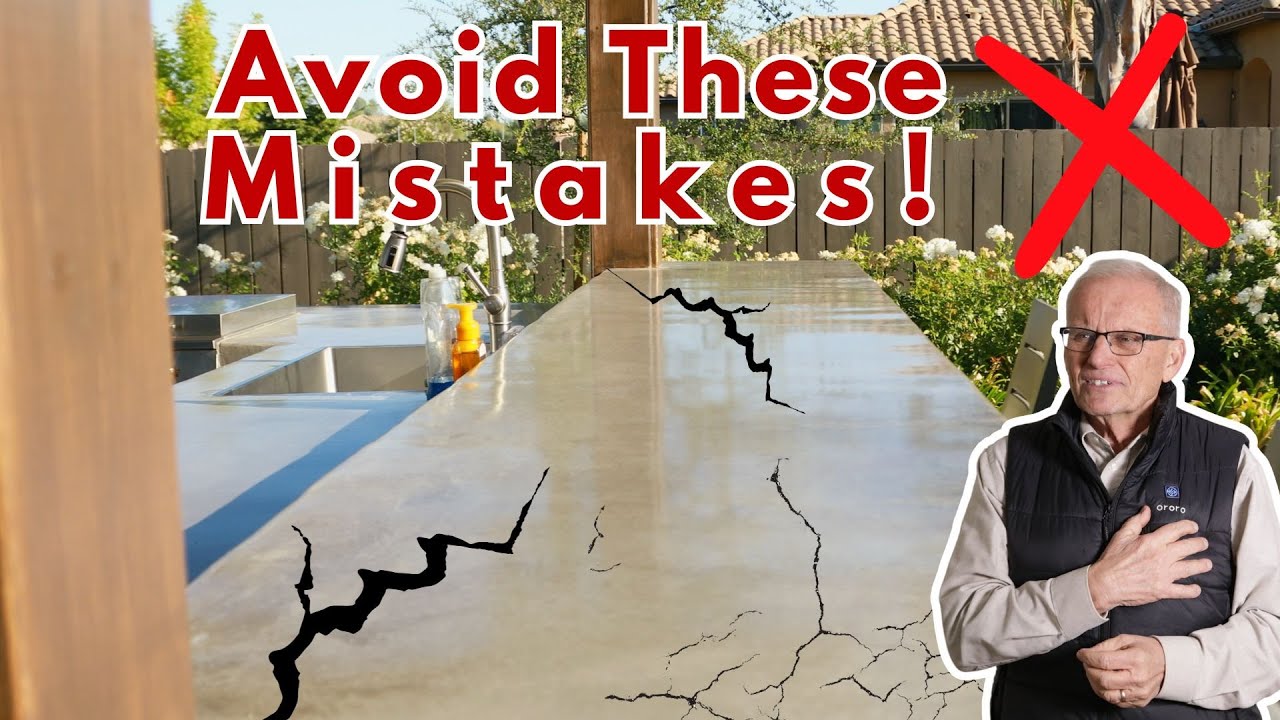 Watch This Before Installing A Concrete Countertop! (Concrete ...