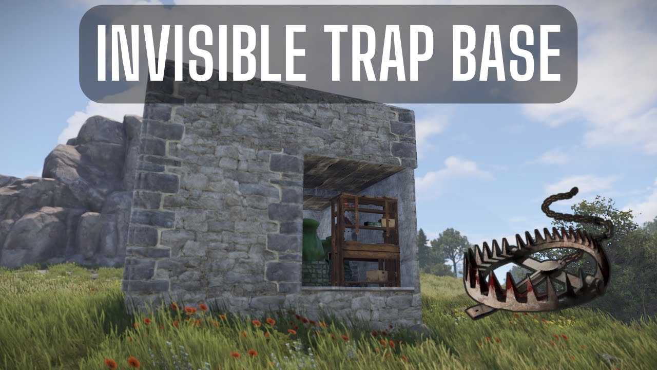 I built the most invisible trap base in Rust / Tutorial 2024 - YouTube