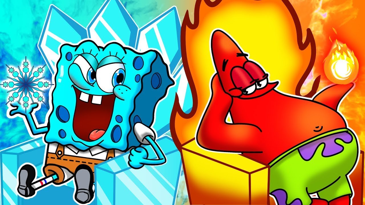 SpongeBob SquarePants: Hot & Ice Moments - Patrick Star x SpongeBob ...