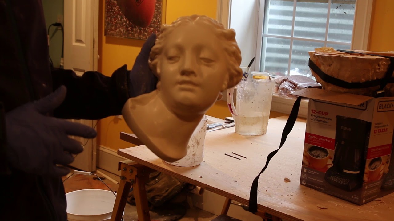 How to duplicate a plaster cast - YouTube