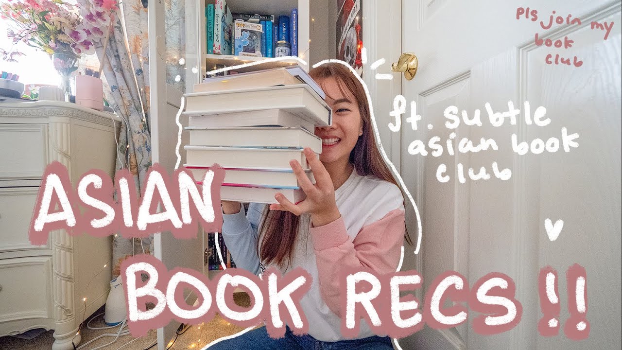 asian reading recommendations + a new book club - YouTube