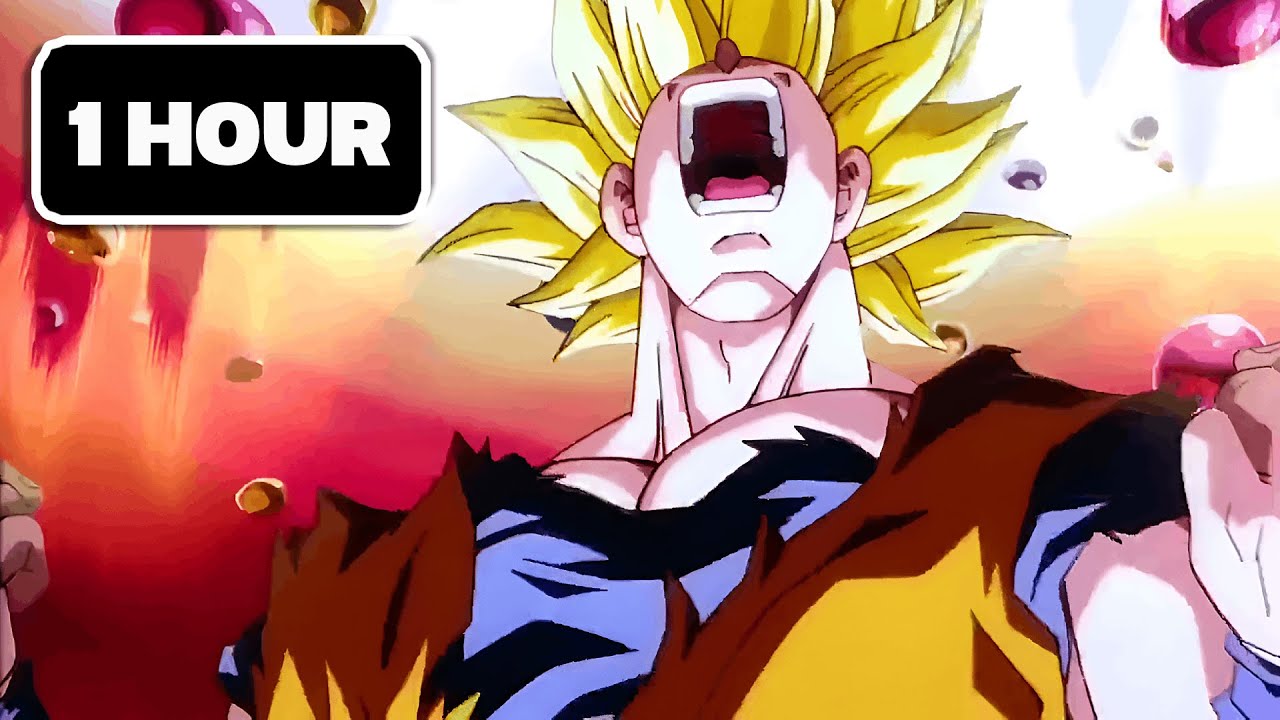 Goku Screaming For 1 Hour Straight - YouTube