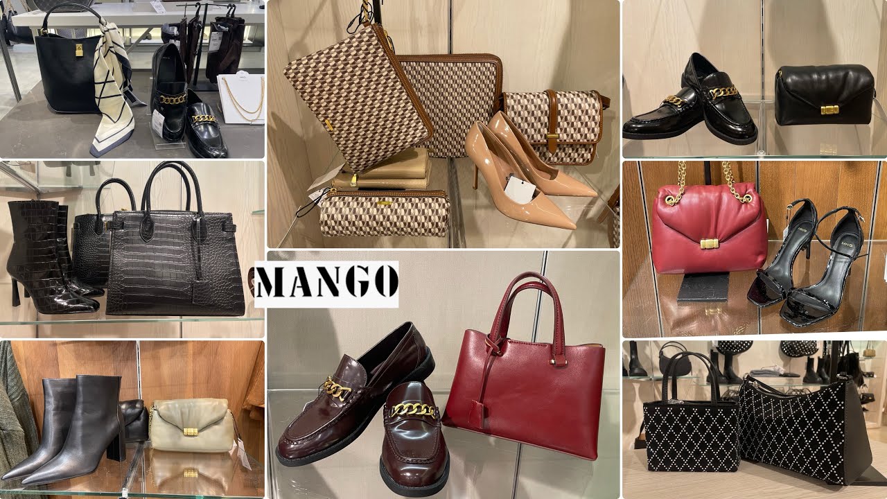 MANGO BAGS & SHOES NEW COLLECTION / OCTOBER 2023 - YouTube
