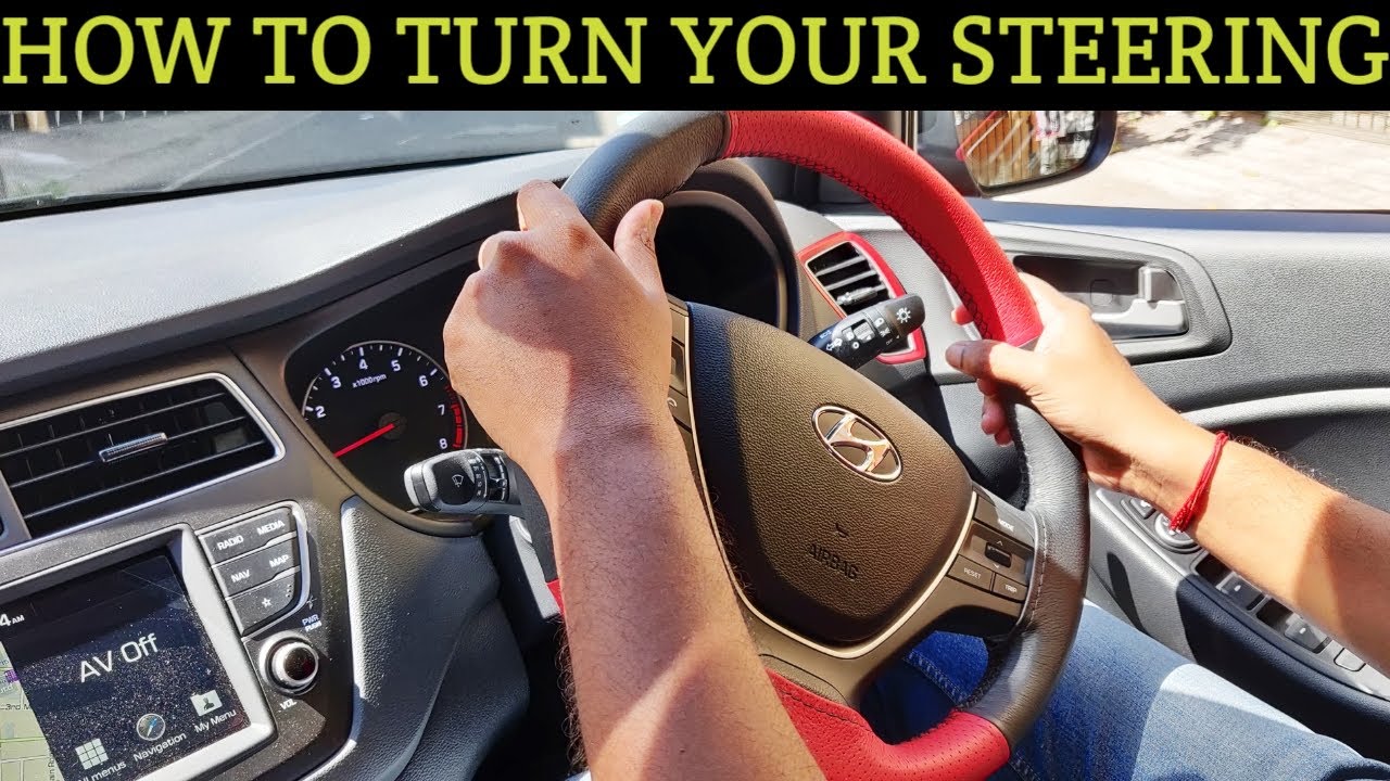 How To Make Left And Right Turnings in Car | Driving Lessons For ...