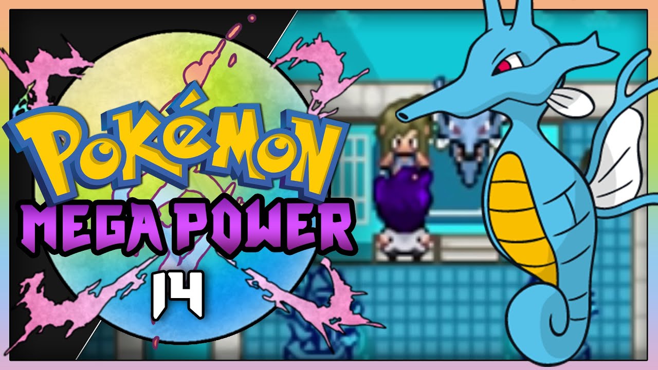 Pokemon Mega Power (Rom Hack ) Part 14 Water Gym 5th Gym Leader ...