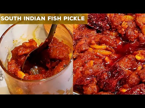 INDIAN FISH PICKLE | SOUTH INDIAN FISH PICKLE | How to Make Tasty Fish ...
