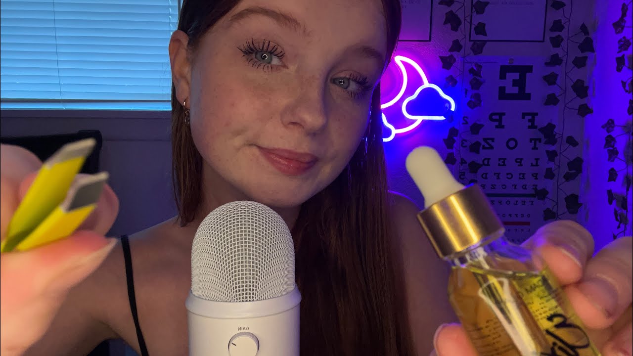 ASMR Friend Pampers You Before Bed 🌩 - YouTube