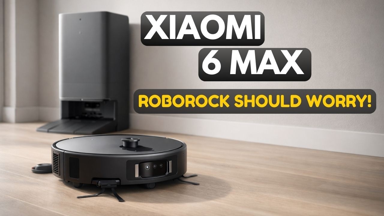 This Xiaomi Robot Vacuum Might Scare Roborock…| Mi Home Robot Vacuum 6 ...