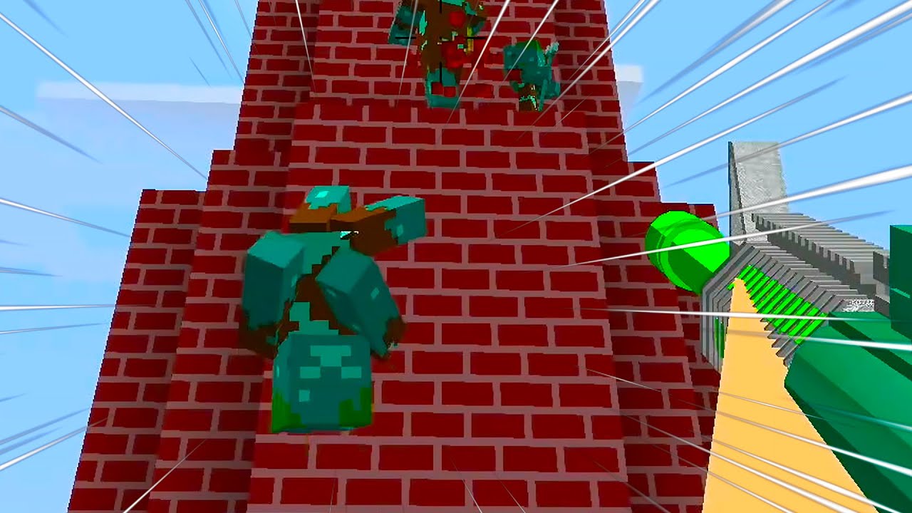 Minecraft Epic Ragdoll | ryona for Zombies - YouTube