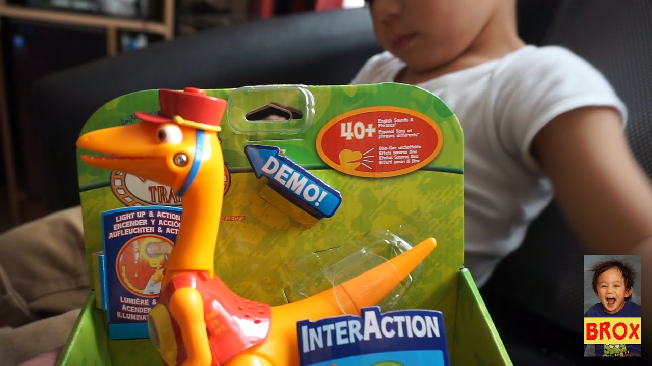 Dinosaur Train InterAction Mr. Conductor - Unboxing - YouTube