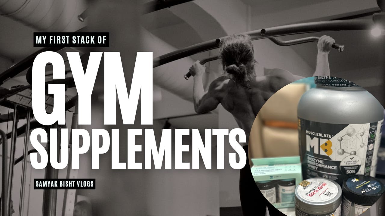 My First Ever Gym Supplement Stack Unboxing !! - YouTube
