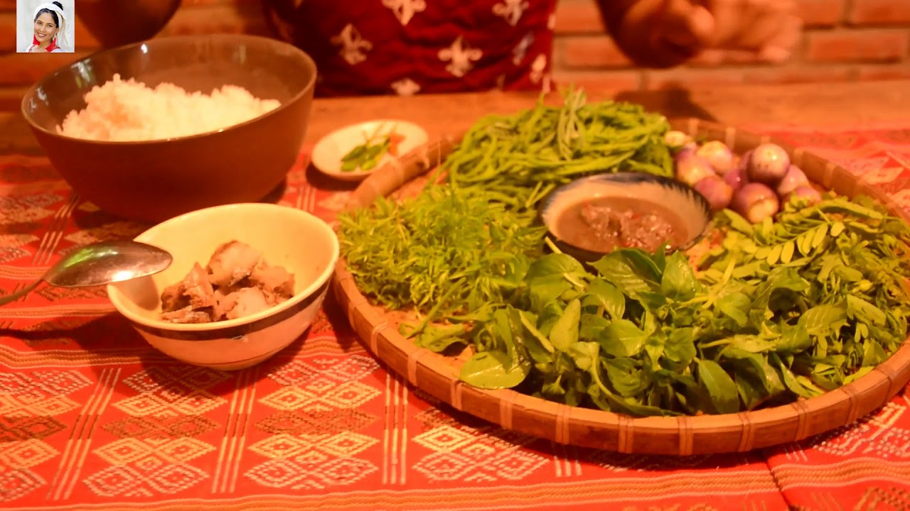 Traditional Cham food - MÓN CƠM TRỘN CHAM - Kiều Maily - YouTube