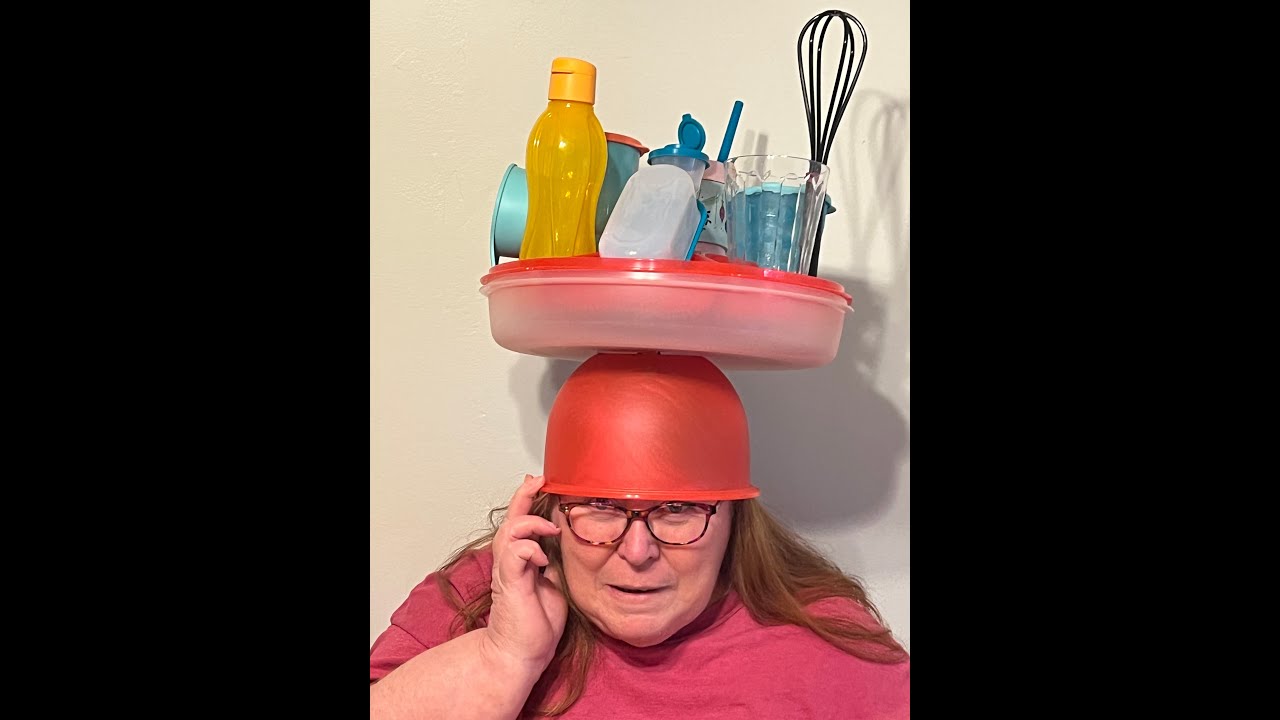 Tupperware Hat Time! - YouTube