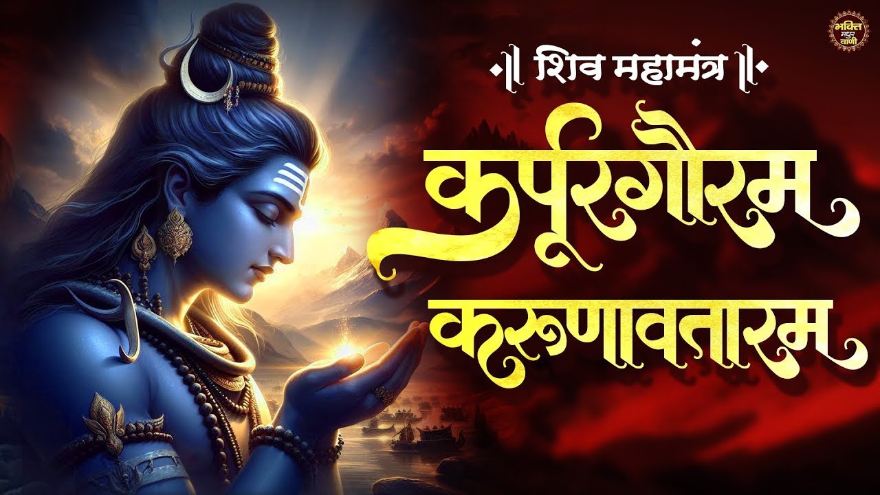 LIVE :- कर्पूर गौरम करूणावतारम | Karpur Gauram Karunavataram | Morning ...