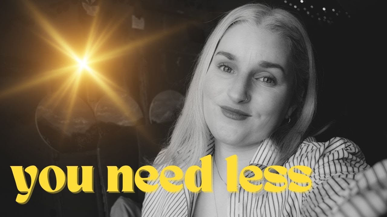 You Don’t Need More Projects, You Need Less - YouTube