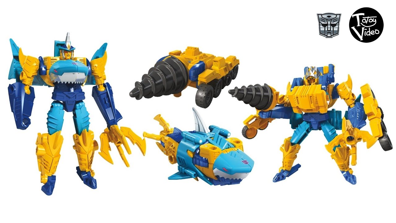 Sky-byte Driller Drive - Decepticon - Hasbro Transformers Cyberverse ...