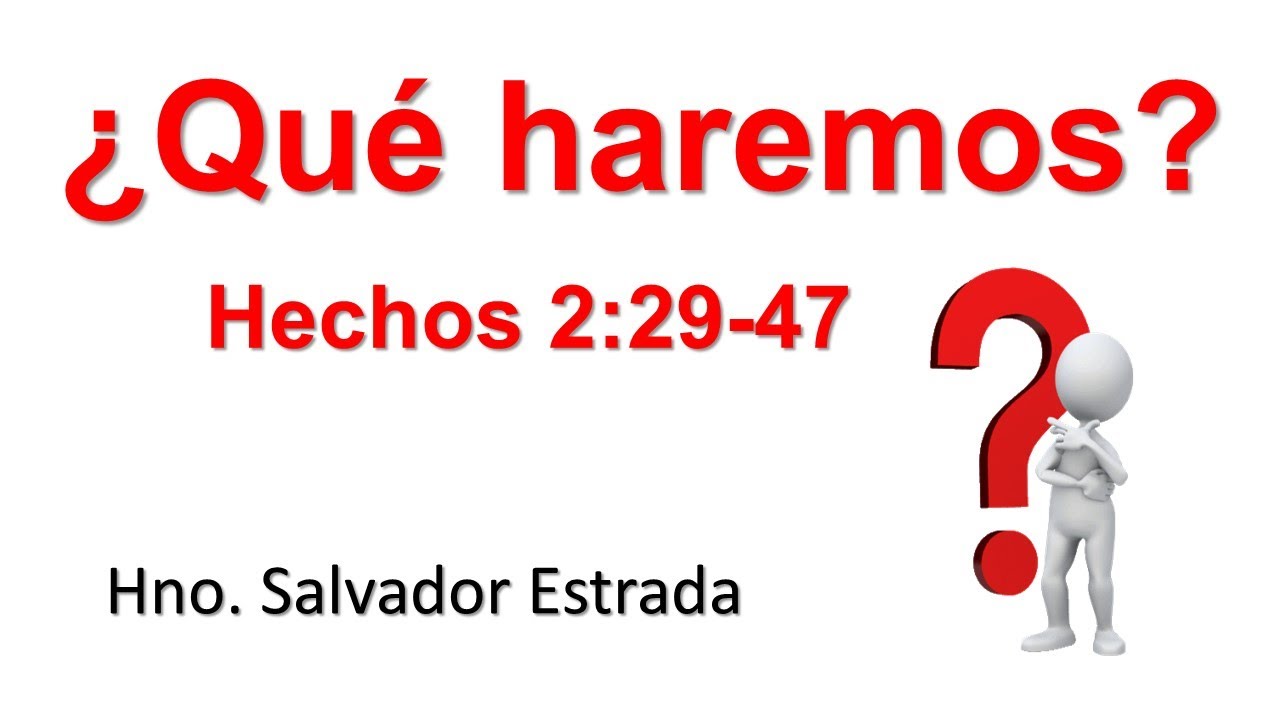 ¿Qué haremos? - YouTube