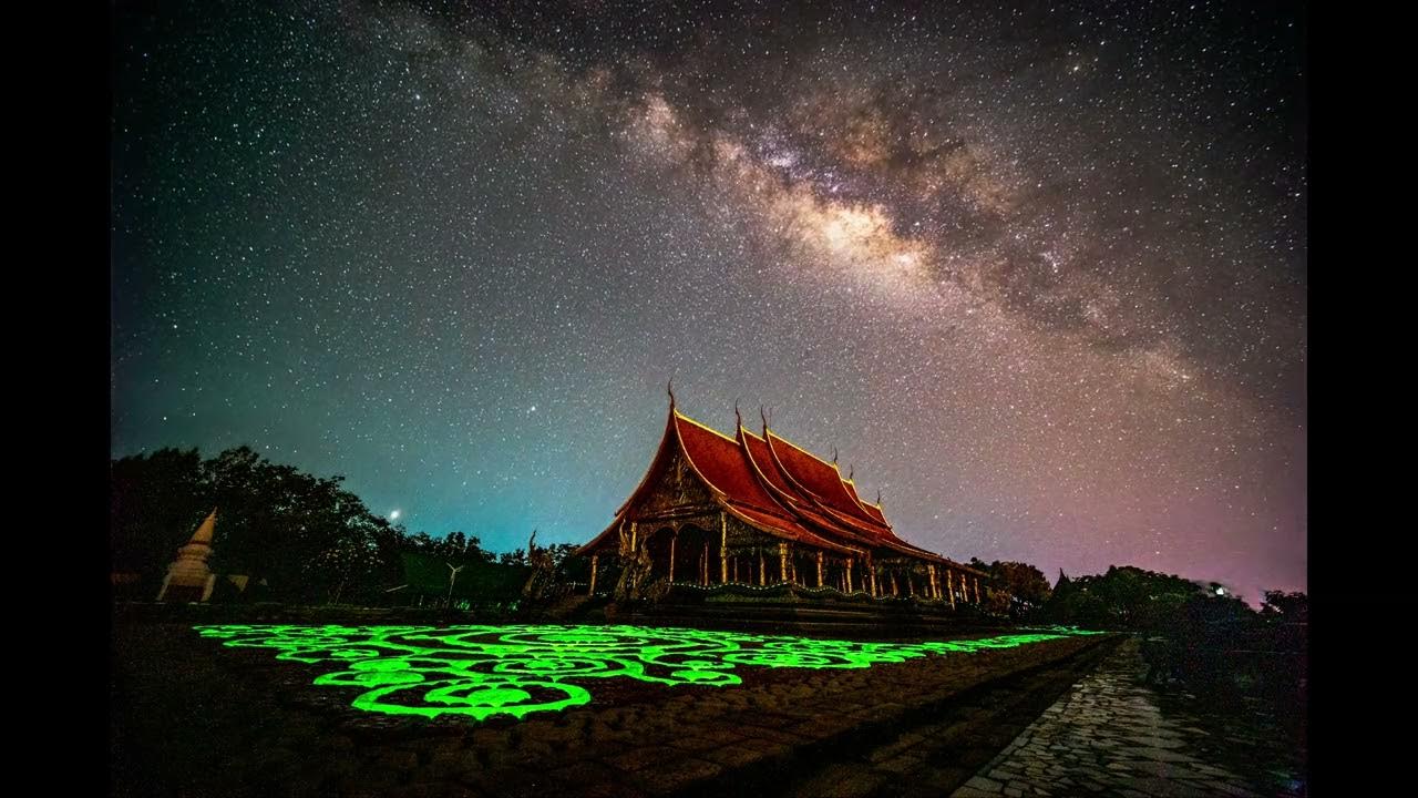 timelapse ทางช้างเผือกวัดภูพร้าว โดยโปรแกรม Sequator ทำ stack ภาพ timelapse เพื่อลด noiseและ ...