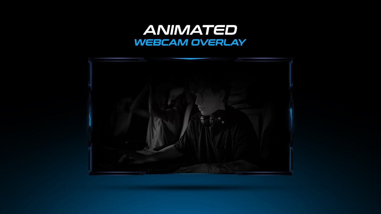 Animated Facecam Overlay // Twitch Webcam Overlay Template - YouTube