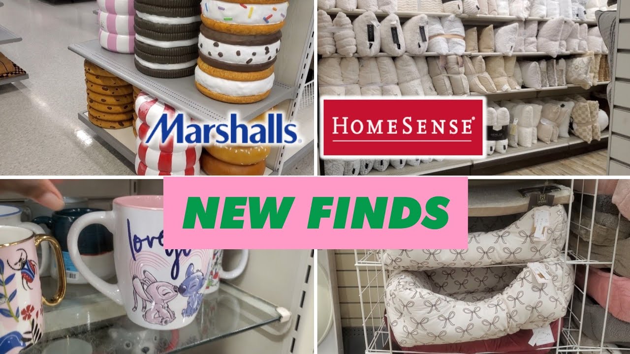 NEW at MARSHALLS & HOMESENSE! - YouTube