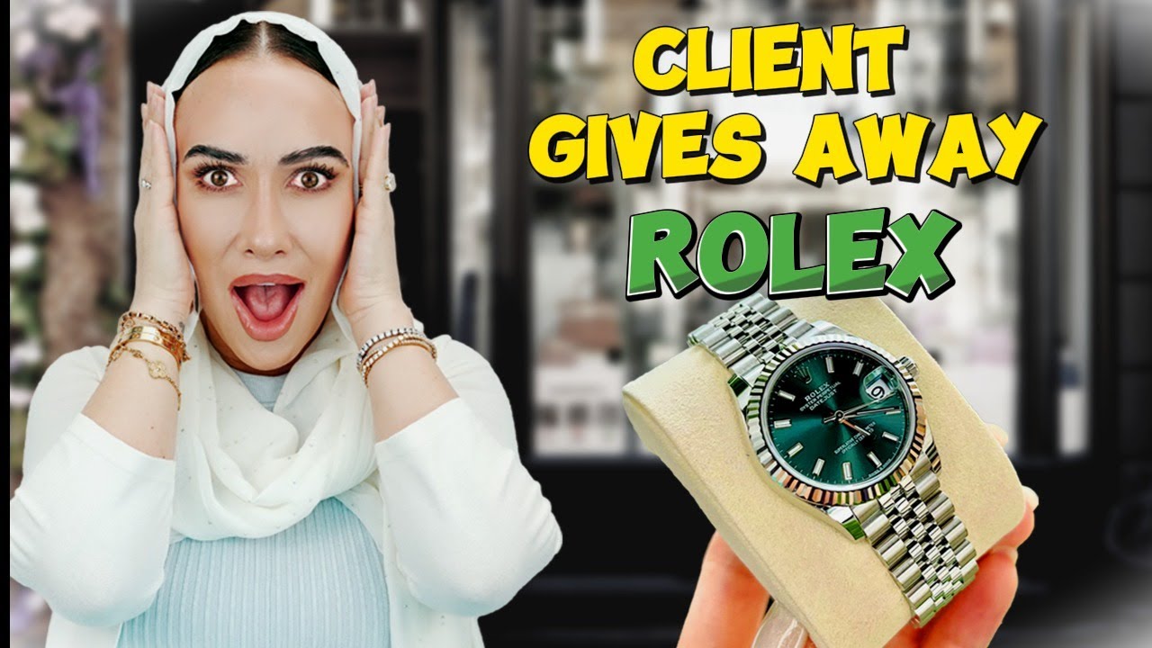 Love Luxury: Client Gives Away Rolex - YouTube