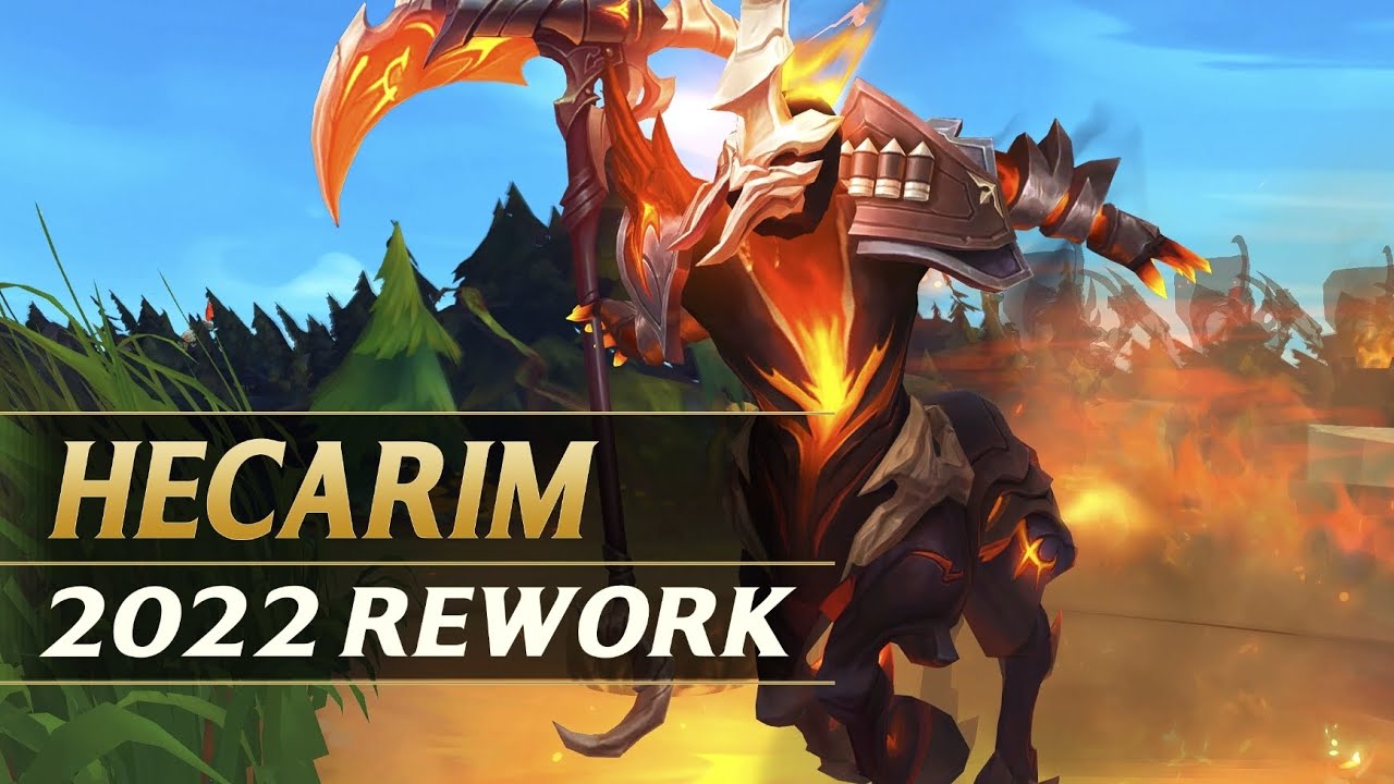 HECARIM REWORK 2022 Gameplay Spotlight Guide - League of Legends - YouTube