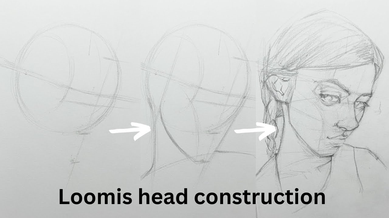 Construct a portrait using this approach [Proportion & Structure] - YouTube