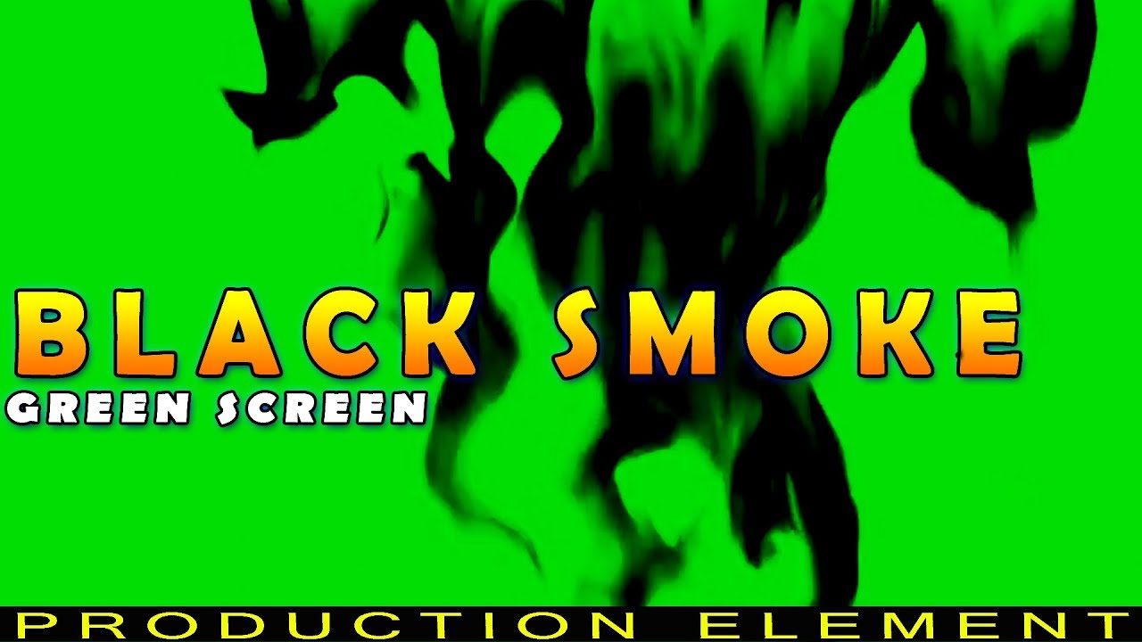 Black Smoke Green Screen | Green Screen Effects 2019 | Chroma Key | # ...
