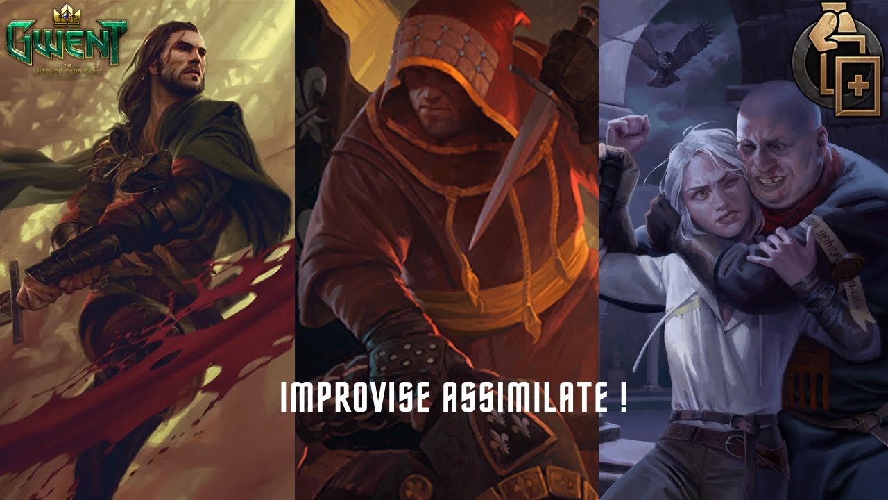 GWENT PRO RANK | Improvise Assimilate | Cahir and Letho: Kingslayer on ...
