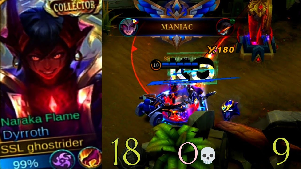DYRROTH 5 S29 ghostrider_MLBB - YouTube