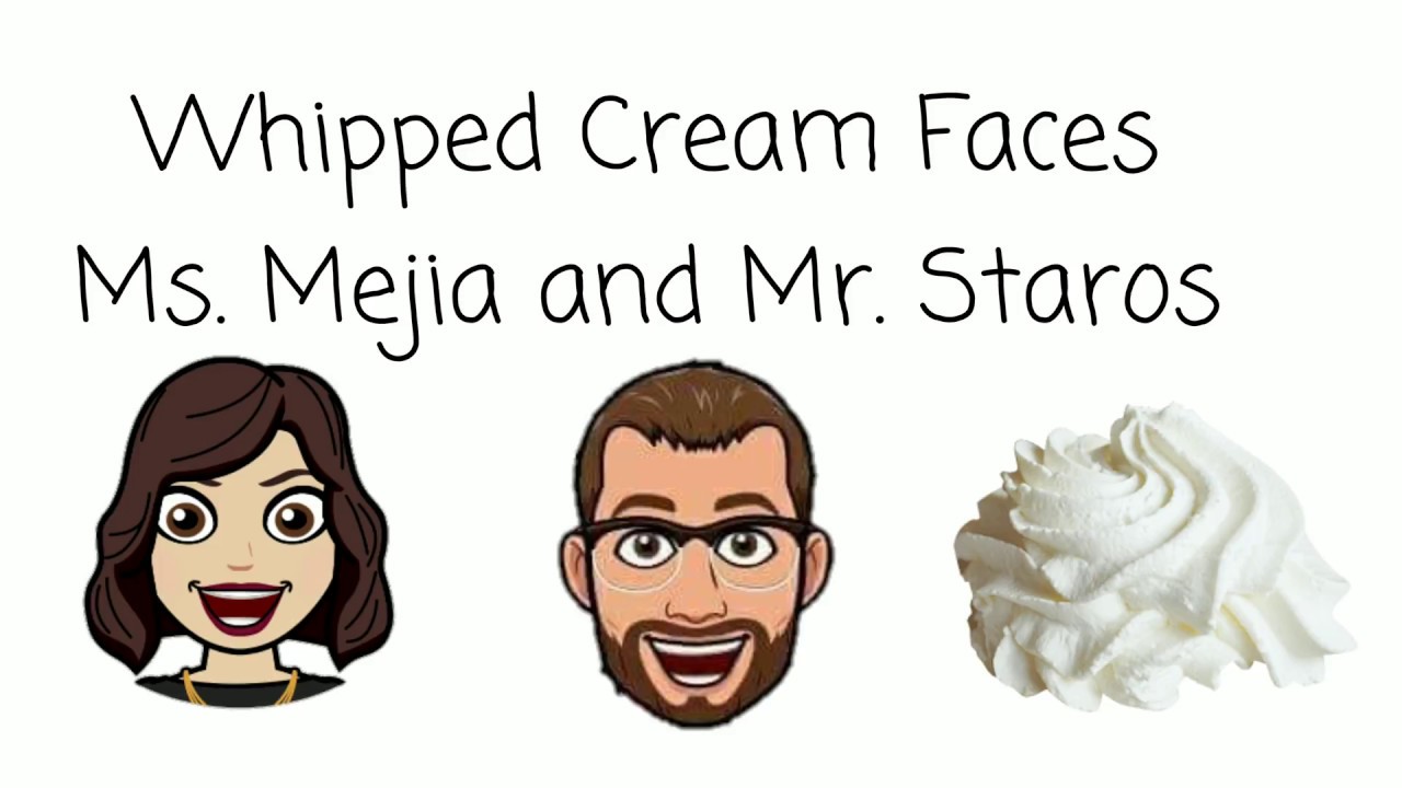 Whipped Cream Faces! - YouTube