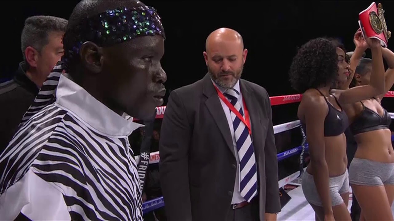 Richard Cyril Nta-Ring Announcer KWESE Sport Desert Storm - YouTube
