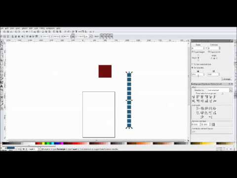 Inkscape Tutorial - Align and Distribute - YouTube