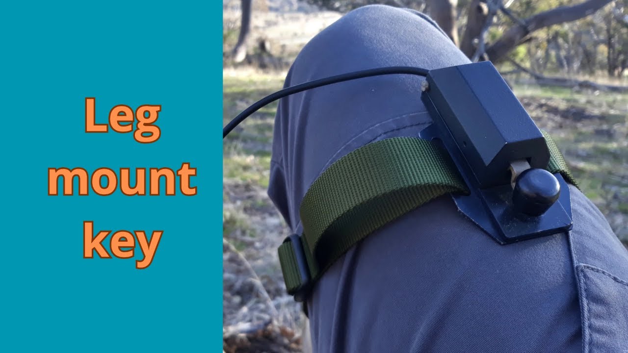 CW with a leg mount key - YouTube