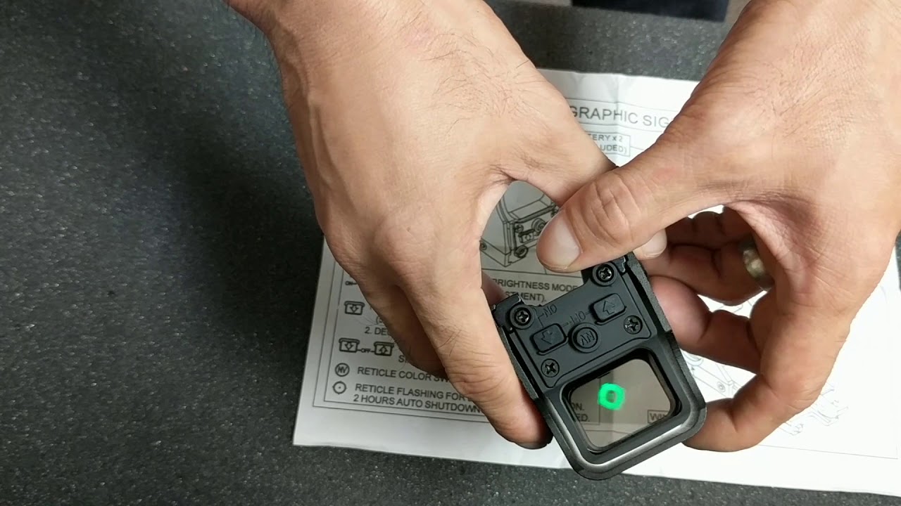 Fake Eotech 552 Holographic Red Dot Unboxing and Review (also MFT ...