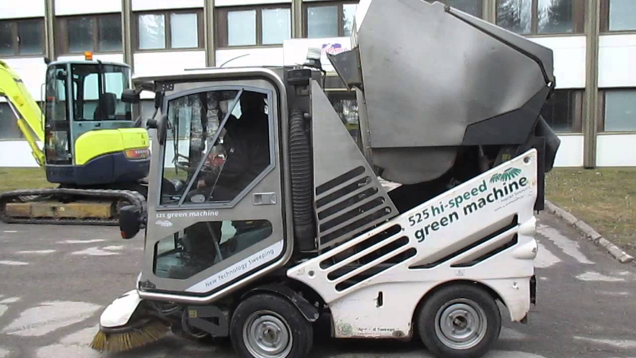 Green machine 525 - YouTube