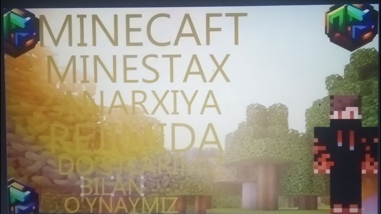 Minecraft minestax anarxiya rejimida pvp qilamiz va o'ynaymiz o'zbekcha lets'play #MINO_UZ - YouTube