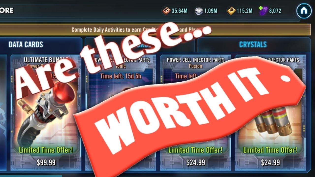 Worth It Series Gear 12 Finisher Packs star wars galaxy of heroes swgoh ...