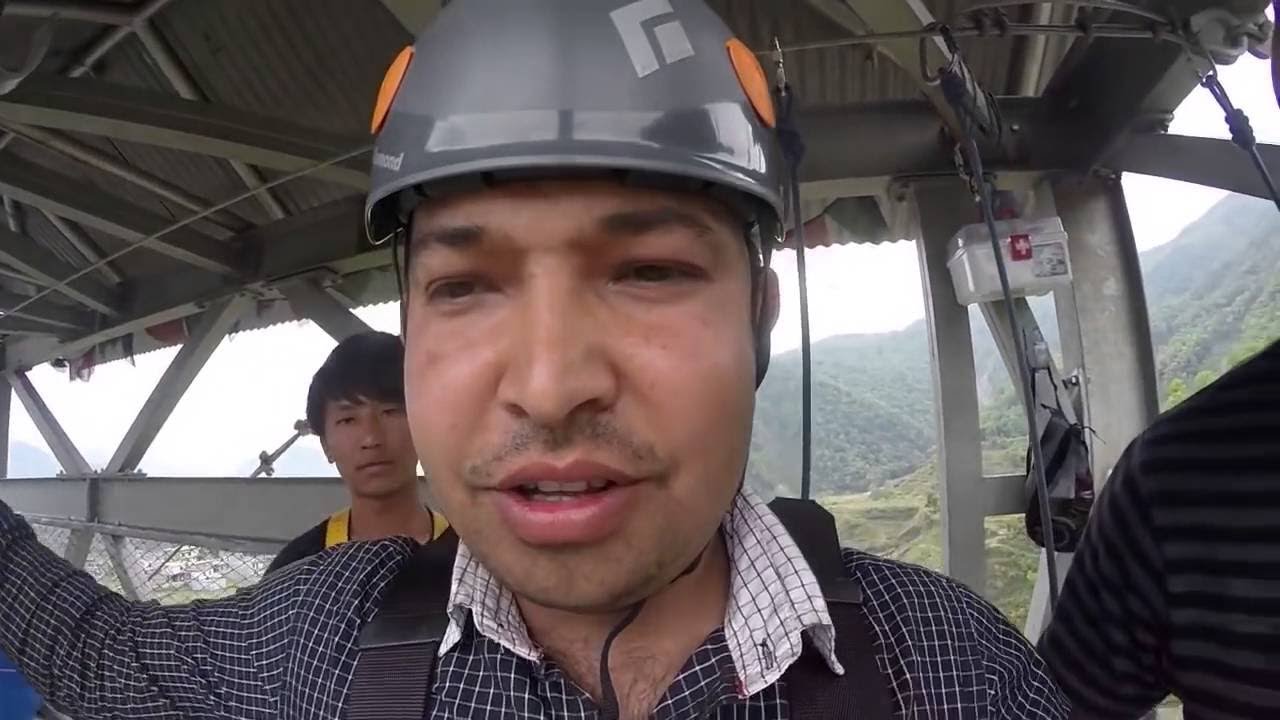 FUNNY BUNGEE JUMP VIRAL VIDEOS FROM NEPAL - YouTube