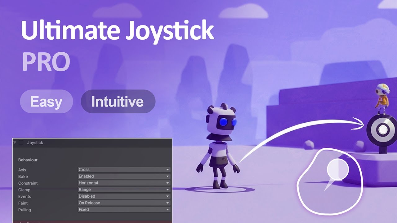 The best Joystick asset for unity3D / 2D - YouTube