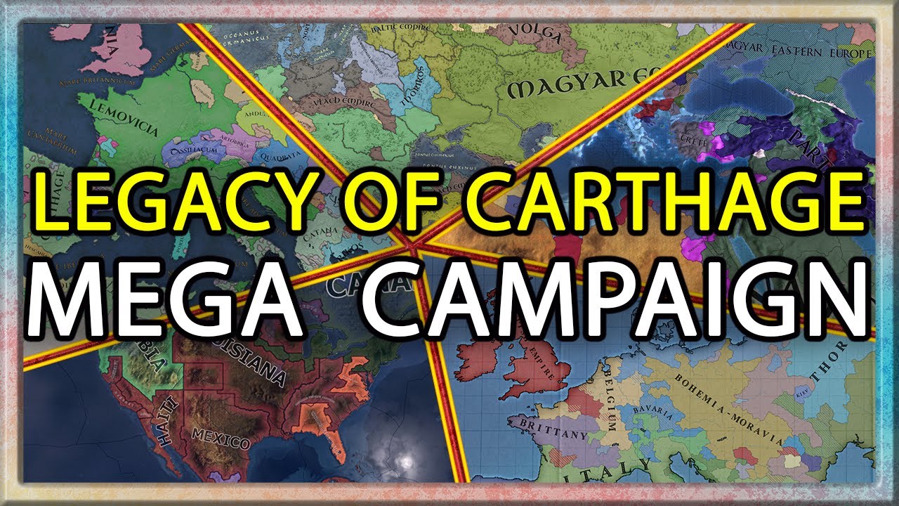 Legacy of Carthage - A Mega Campaign Timelapse - Imperator to CK3 to ...