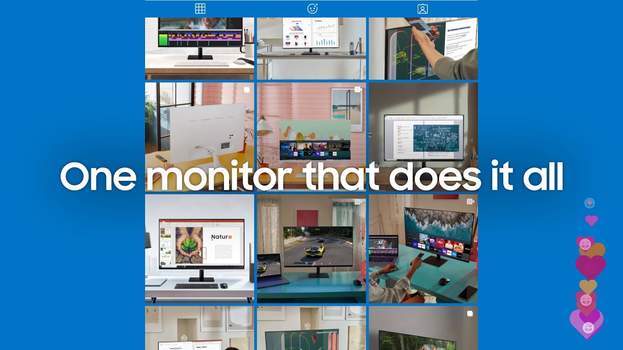 Smart Monitor: Find Your Perfect Fit | Samsung - YouTube