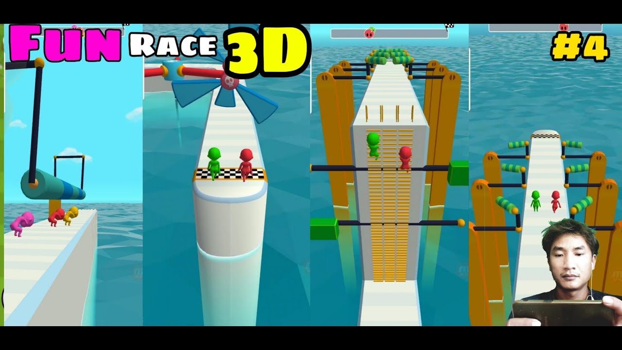 Fun Race 3D : Gameplay Walkthrough Part 4 - Level 21-27 - YouTube