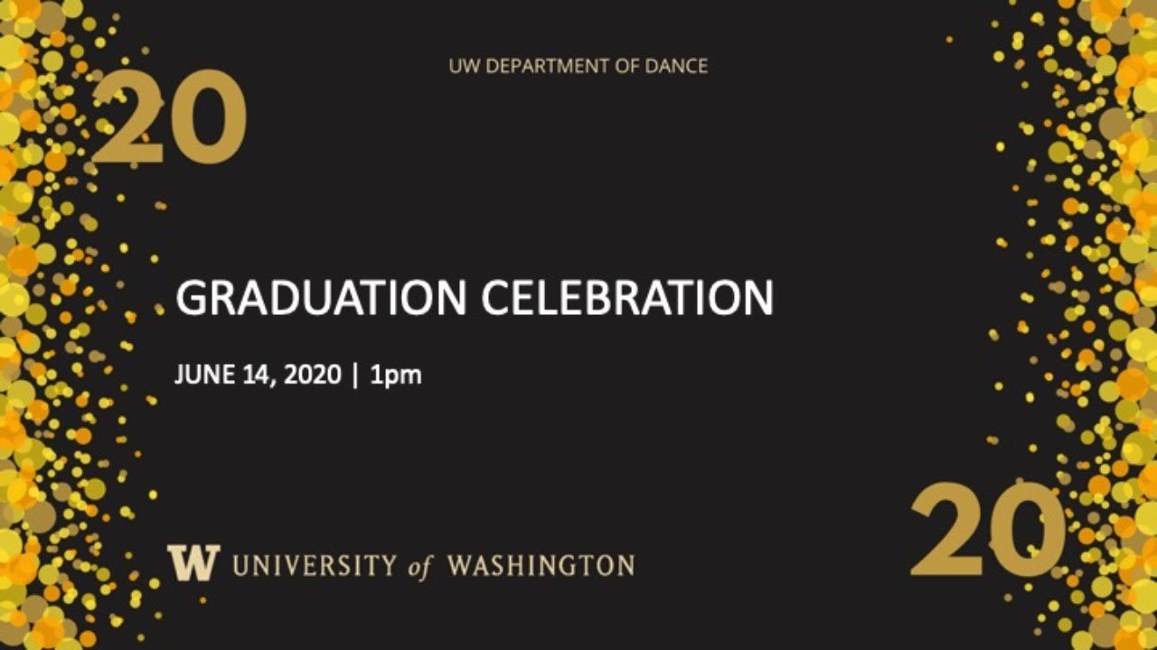 UW Dance Graduation 2020 - YouTube