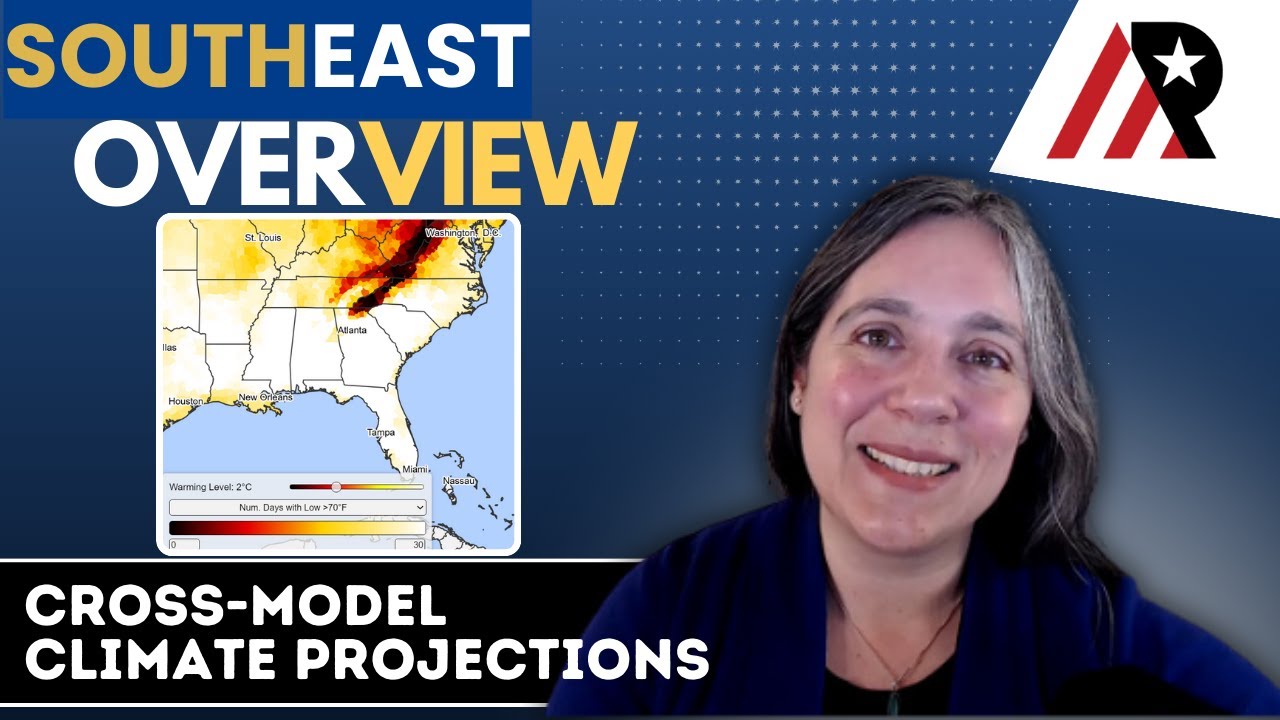 Southeast Overview: Cross-Model Climate Projections - YouTube
