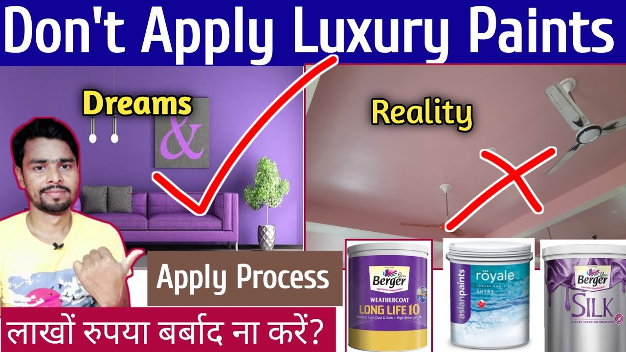 Reality Of Royale Luxury Paints | HowTo Apply Luxury Paints - YouTube