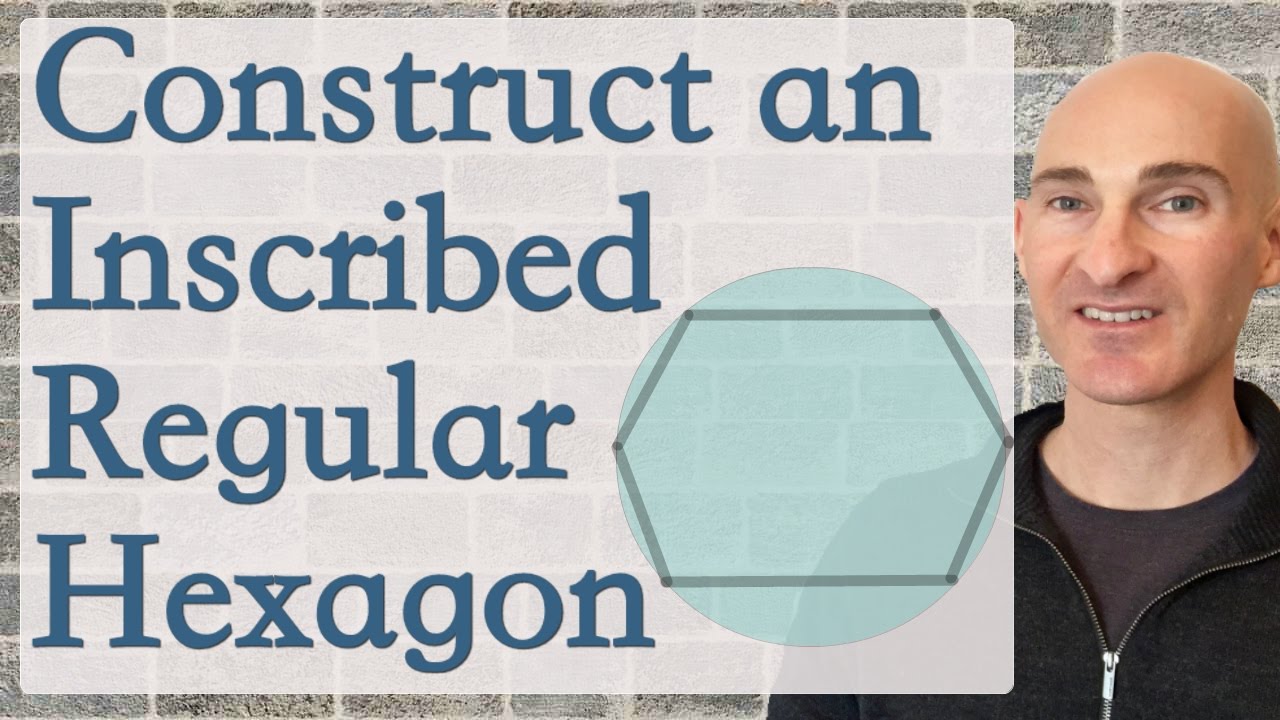 Constructing An Inscribed Regular Hexagon Inside A Circle With A Constructing An Inscribed Regular Hexagon Inside A Circle With A