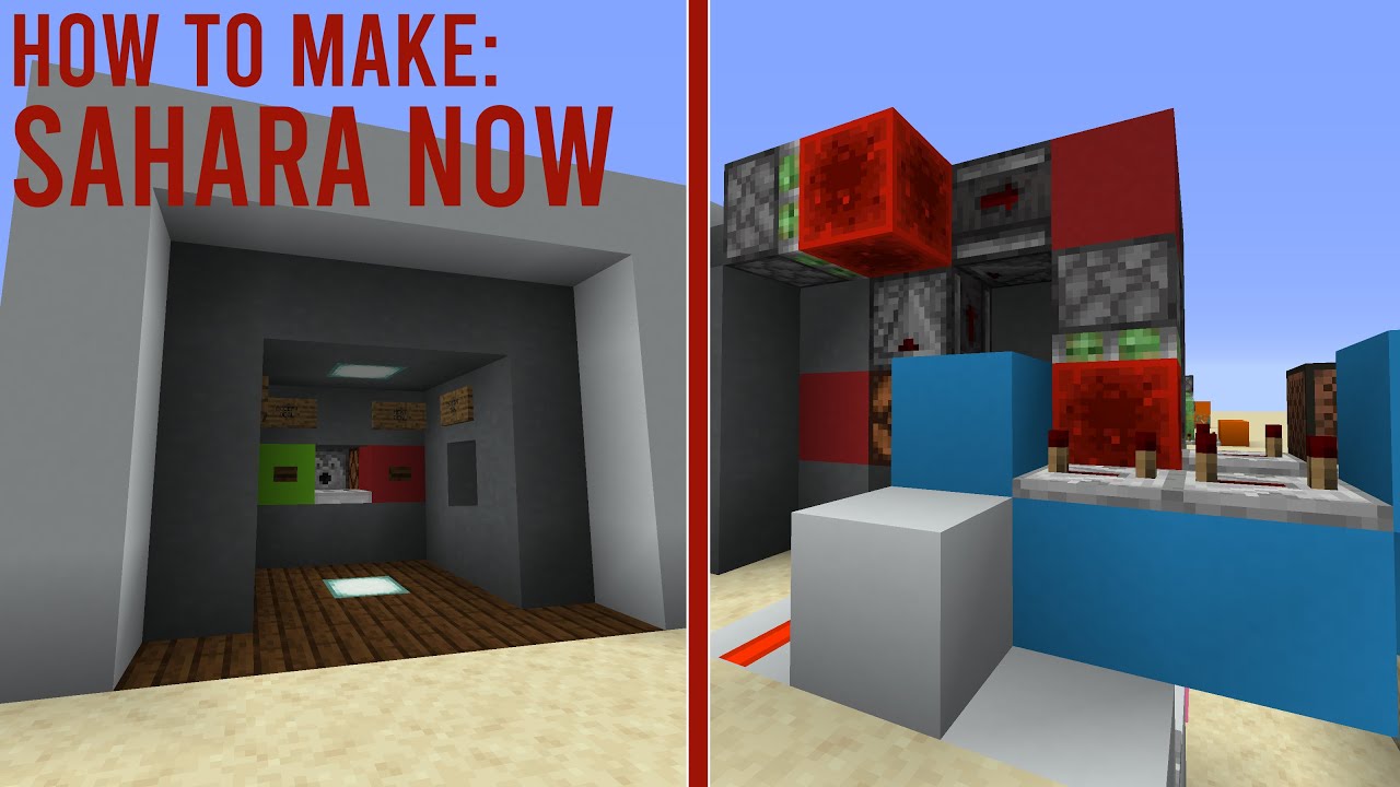 How To Make Sahara Now In Minecraft! - YouTube